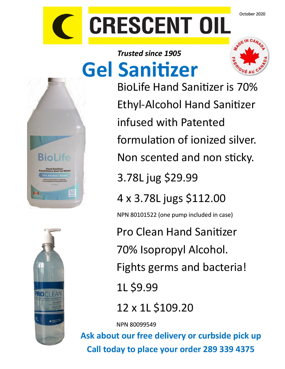 Specials - Crescent Oil