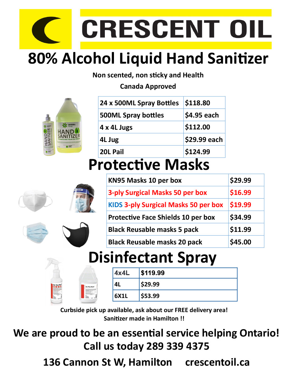 Specials - Crescent Oil