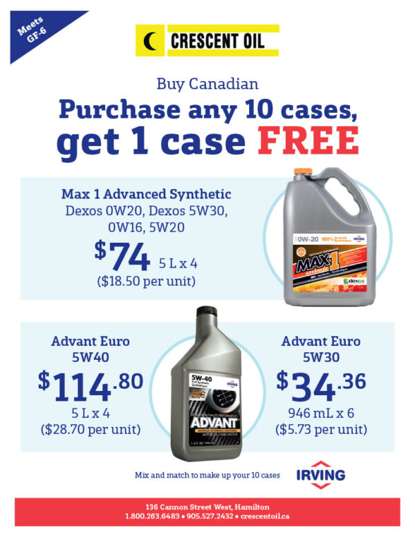 Specials - Crescent Oil