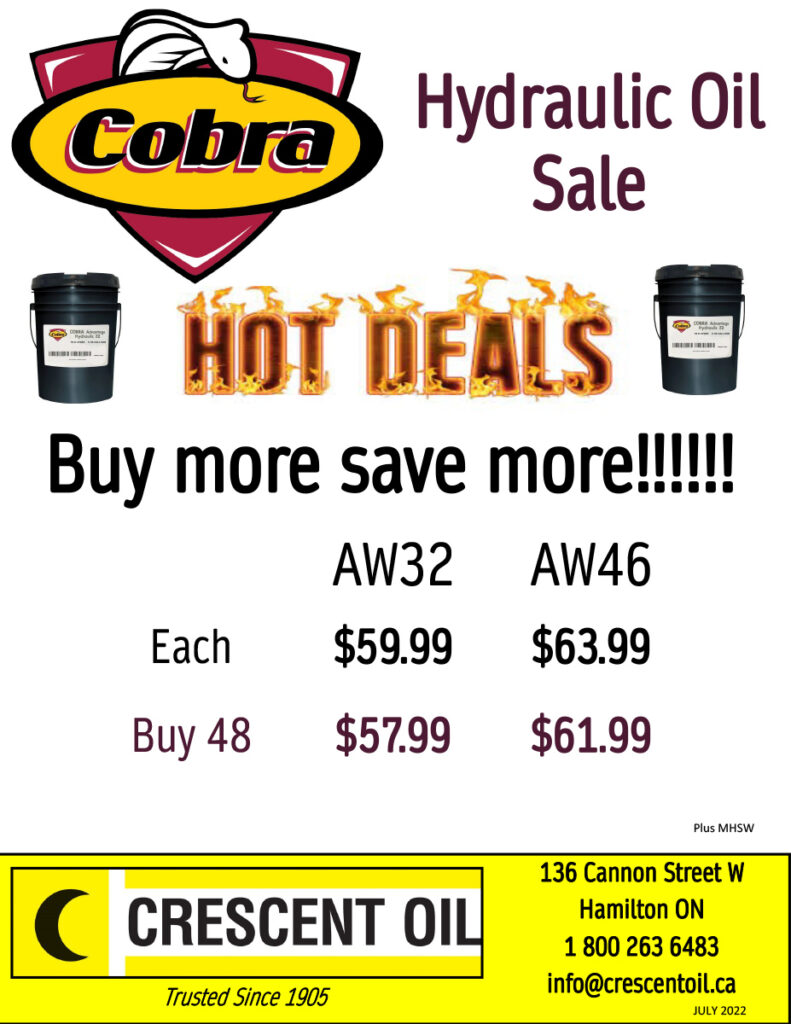 Specials - Crescent Oil