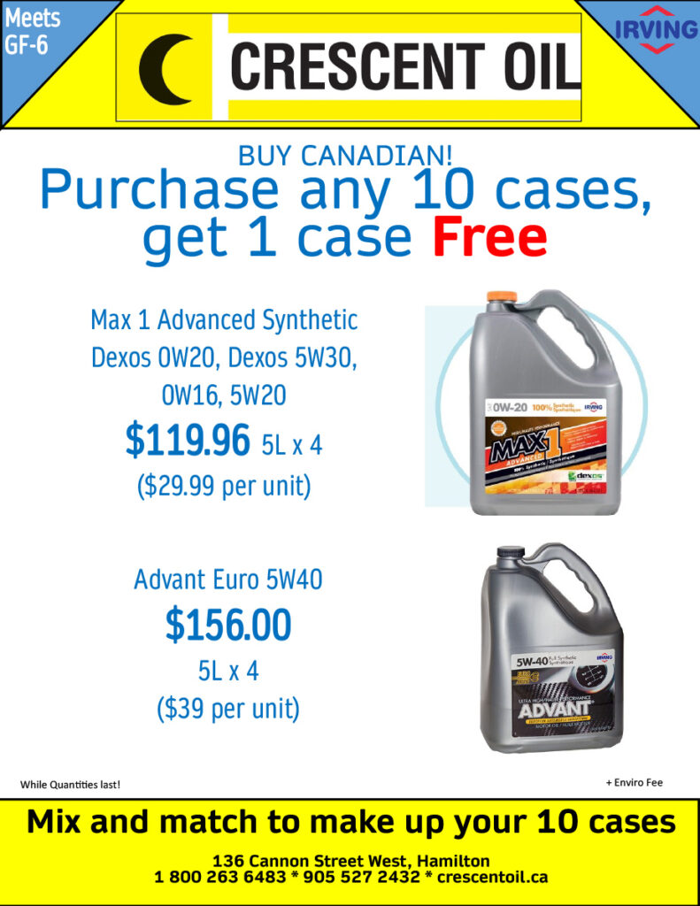 Specials - Crescent Oil